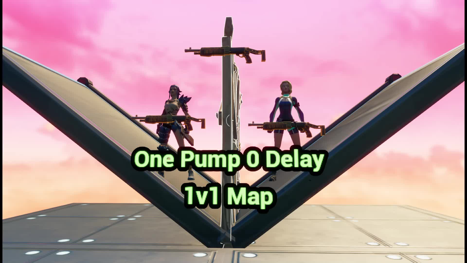 One Pump 0 Delay 1v1 Map [ bxptd ] – Fortnite Creative Map Code