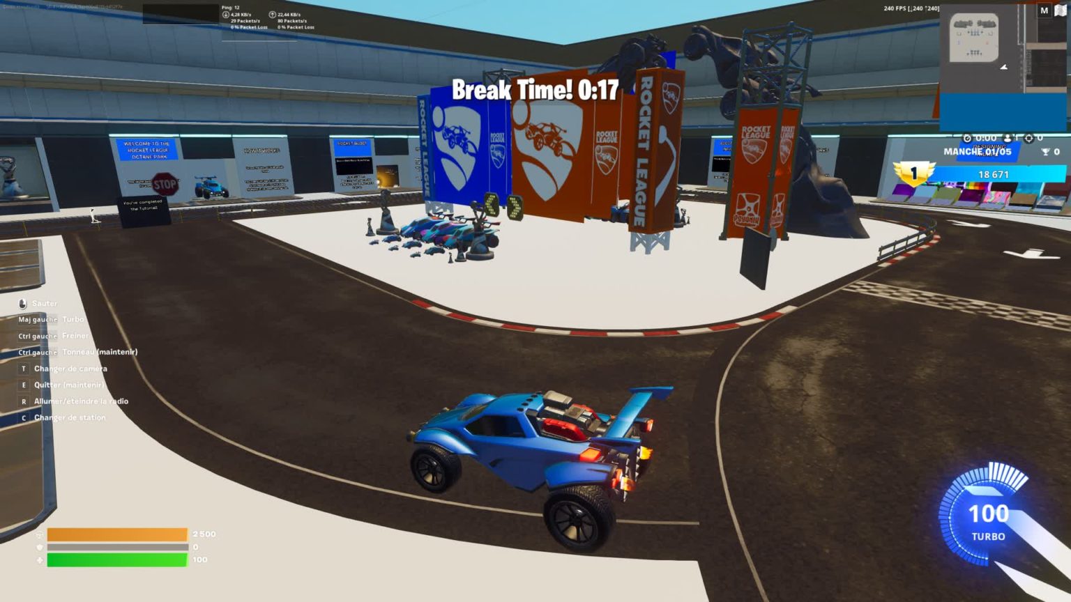Parc Octane de Rocket League [ dodo03 ] – Fortnite Creative Map Code