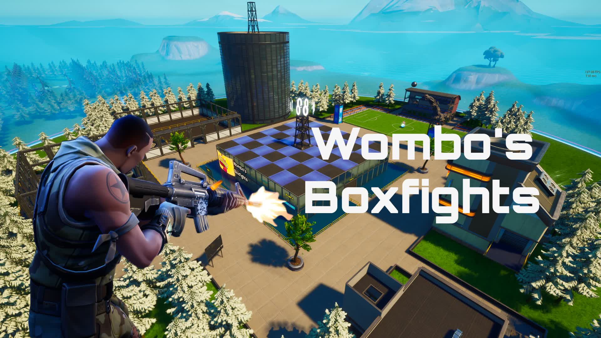 Wombo's Boxfights [ wombo ] – Fortnite Creative Map Code