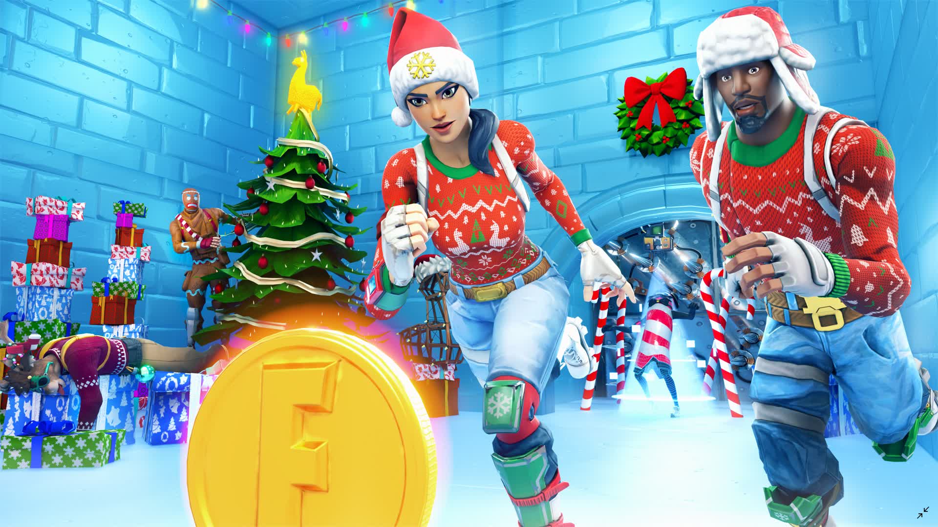 The Winter Deathrun [ kinoah2 ] – Fortnite Creative Map Code