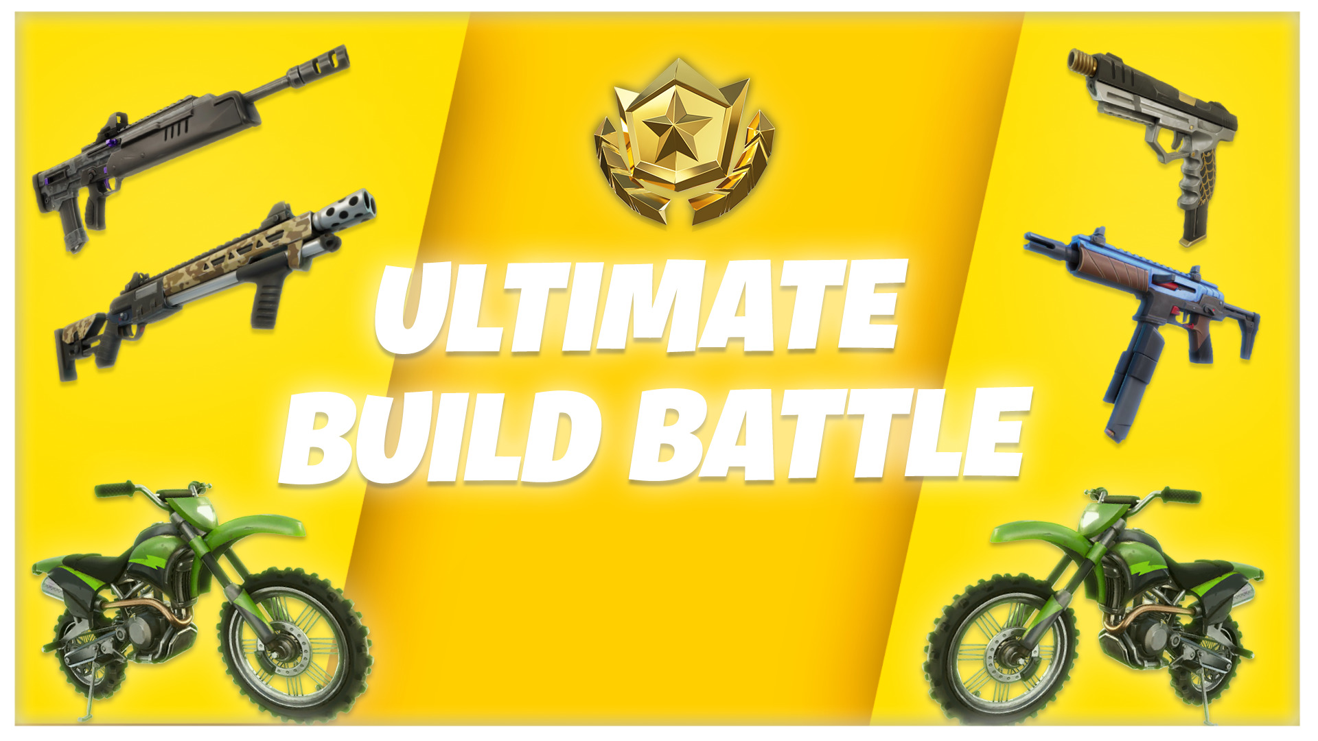 🌟Ultimate Build Battle🌟 (Bikes)🏍 [ nsmash ] – Fortnite Creative Map Code