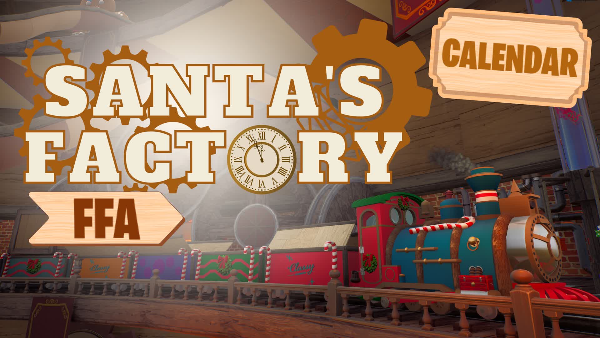 🎅 SANTA'S FACTORY FFA 🎄 [ bjumper ] – Fortnite Creative Map Code