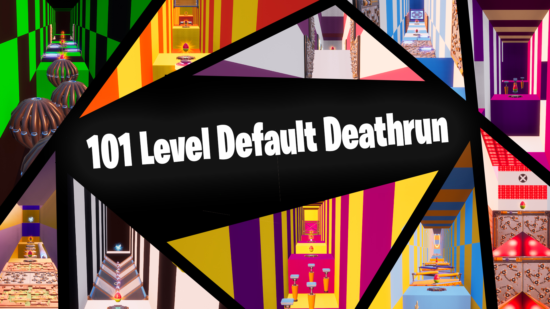 101 Level Default Deathrun [ fluffybuilds ] – Fortnite Creative Map Code