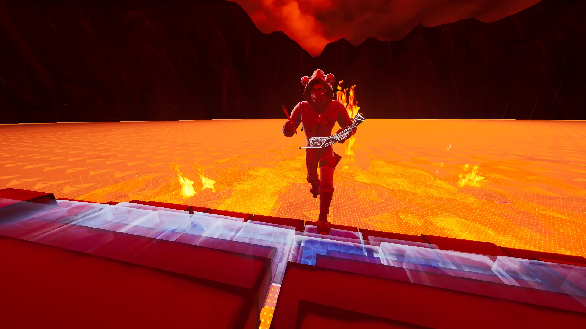Lava Rising Build Battle [ caldurrr ] – Fortnite Creative Map Code