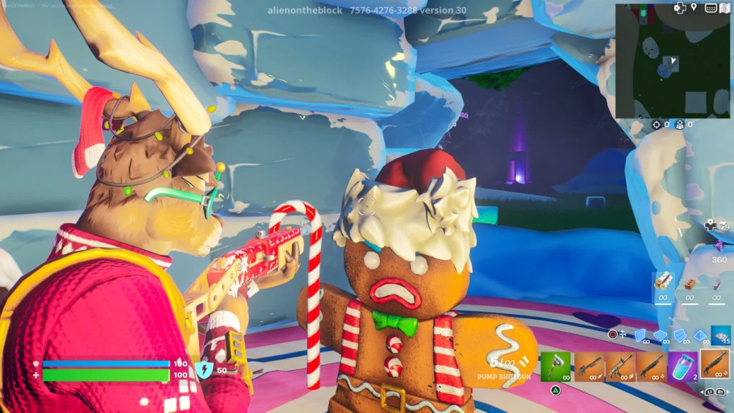 🎅🏽*New*Gingerbread 3v3' GO FROZEN🎄+XP [ alienontheblock ] – Fortnite ...