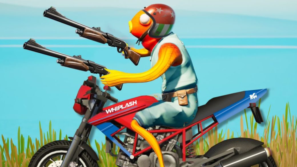 Dirtbike Double Pump [ bullseye ] – Fortnite Creative Map Code