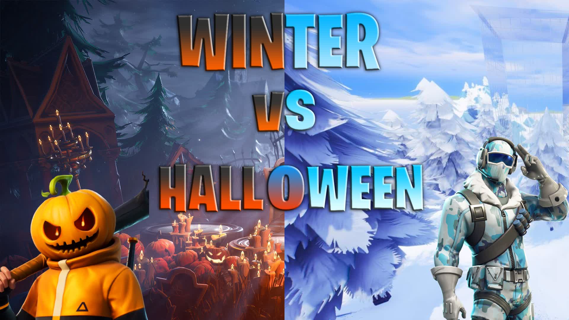 FFA - WINTER VS HALLOWEN [ lecuit ] – Fortnite Creative Map Code