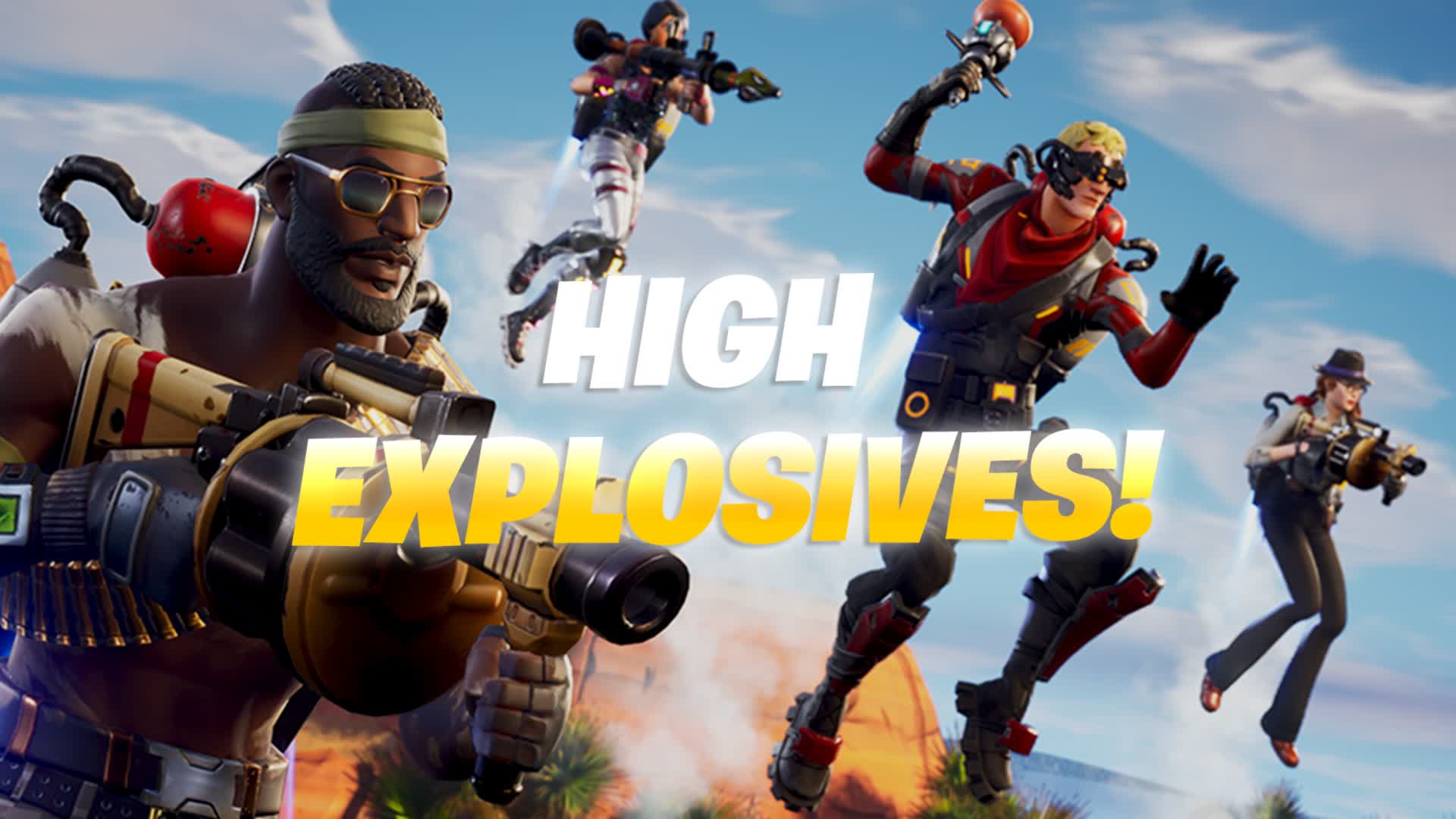 💥High Explosives: Battle Royale💣 [ nsmash ] – Fortnite Creative Map Code