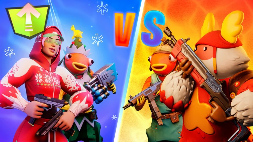 WINTER VS SUMMER ☀ [ vpr ] – Fortnite Creative Map Code