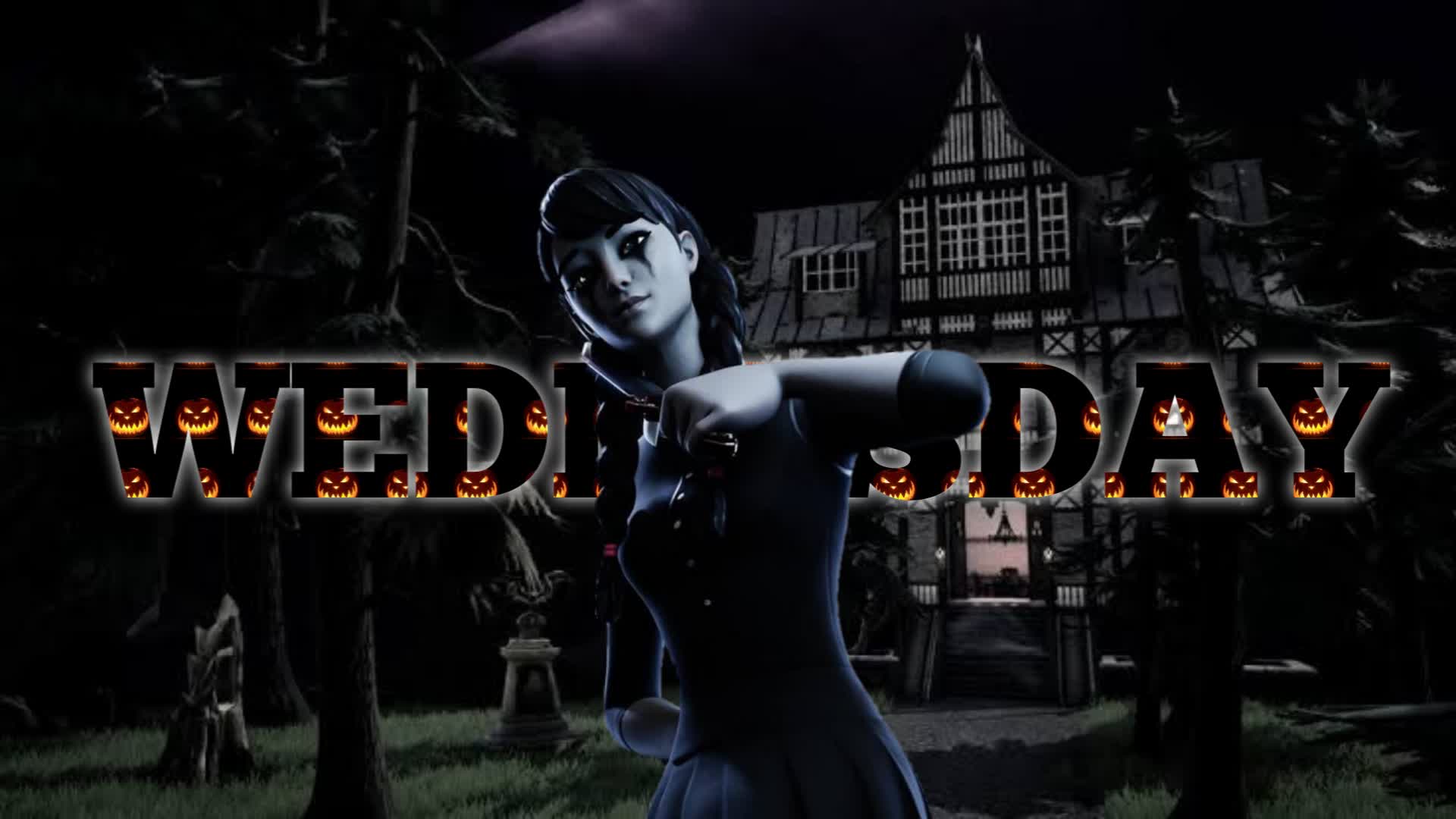 Wednesday Theme Hide And Seek [ pickalodean ] – Fortnite Creative Map Code