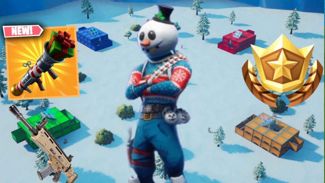 SNOWMAN GO GOATED 4V4V4V4 [ bed ] – Fortnite Creative Map Code
