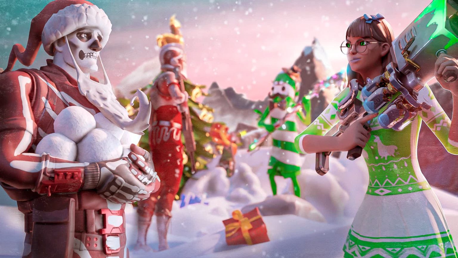 🎄40 Player Red vs Green Fight (Winter) [ zyfa ] – Fortnite Creative Map ...