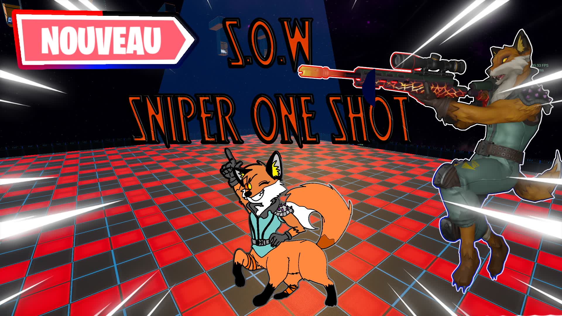 SNIPER ONE SHOT S.O.W [ srt.clx.off ] – Fortnite Creative Map Code