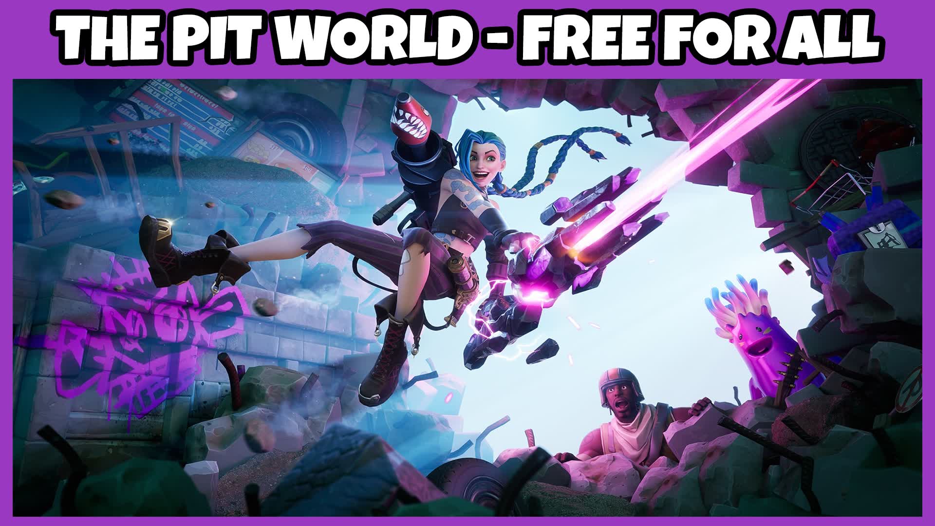 THE PIT WORLD - FFA [ Senix ] – Fortnite Creative Map Code