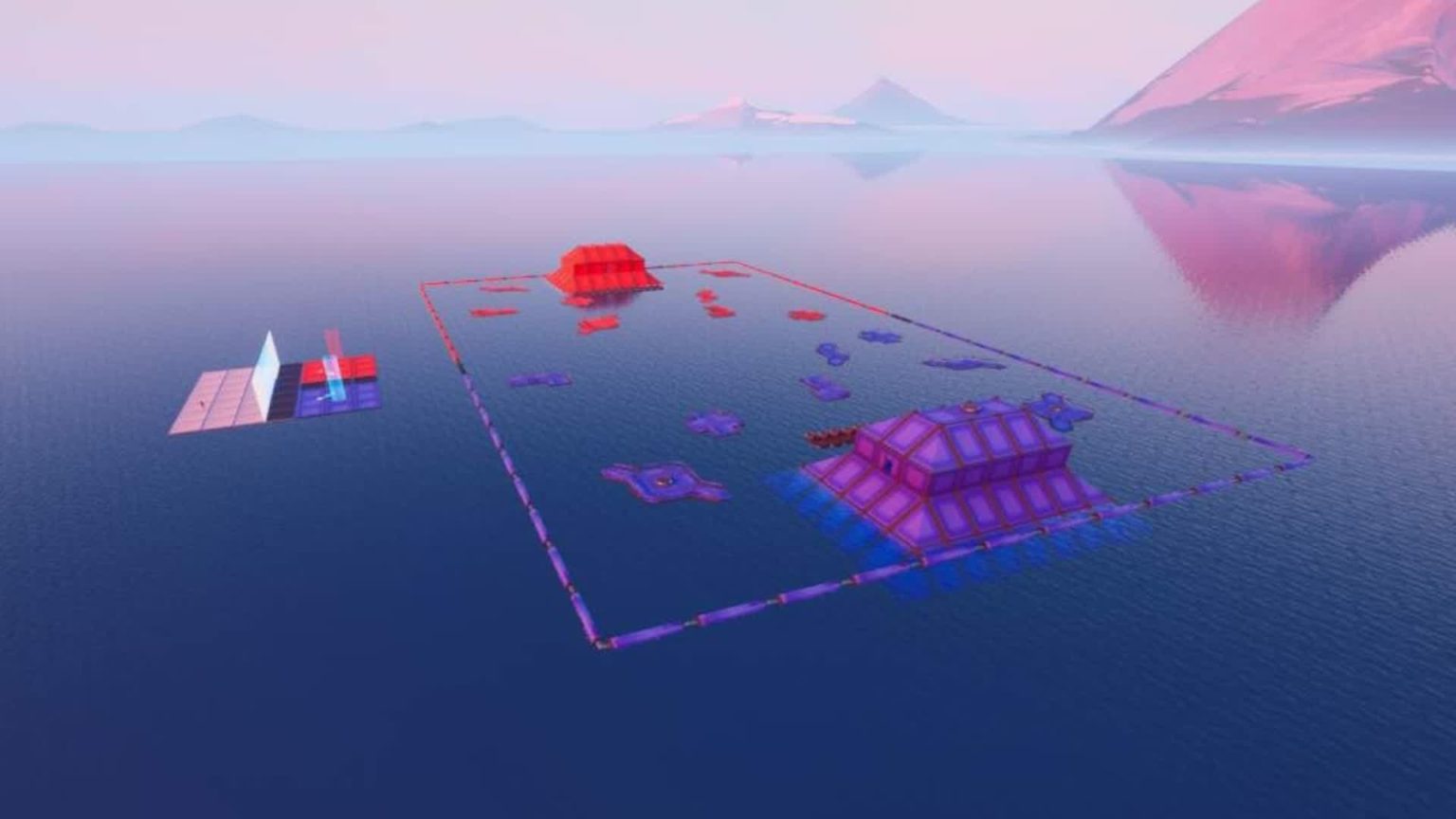 Red vs Blue Water Wars [ codeasch ] – Fortnite Creative Map Code