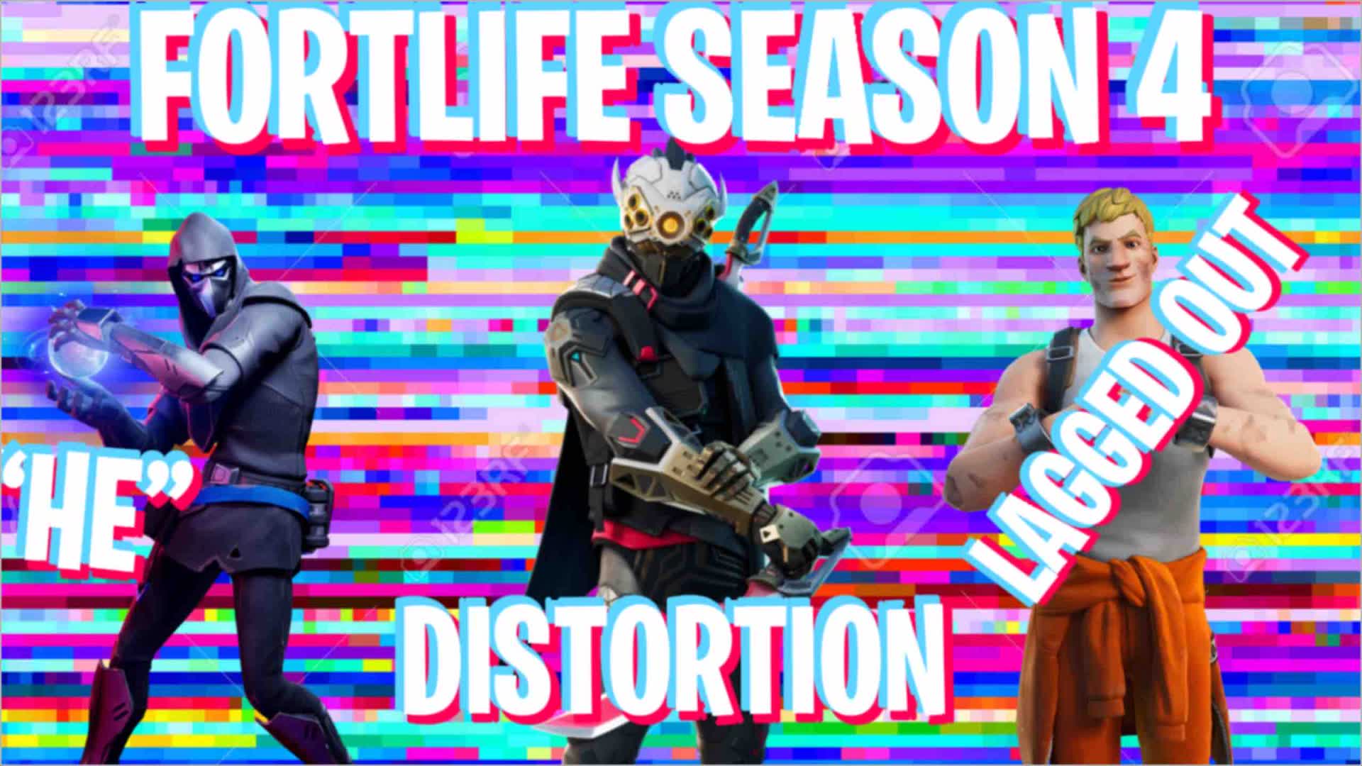 Fortlife - Season 4: Distortion [ bendygamer ] – Fortnite Creative Map Code