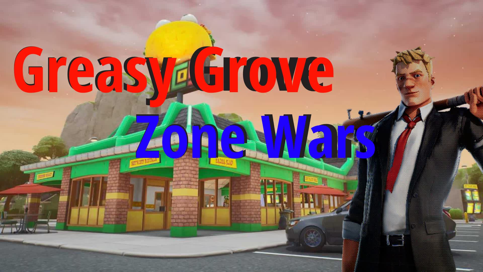 Greasy Grove Zone Wars [ jonesyy ] – Fortnite Creative Map Code