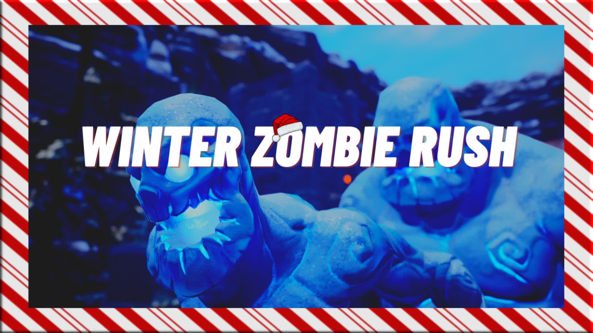 WINTER ZOMBIE RUSH [ son-of-raceface ] – Fortnite Creative Map Code