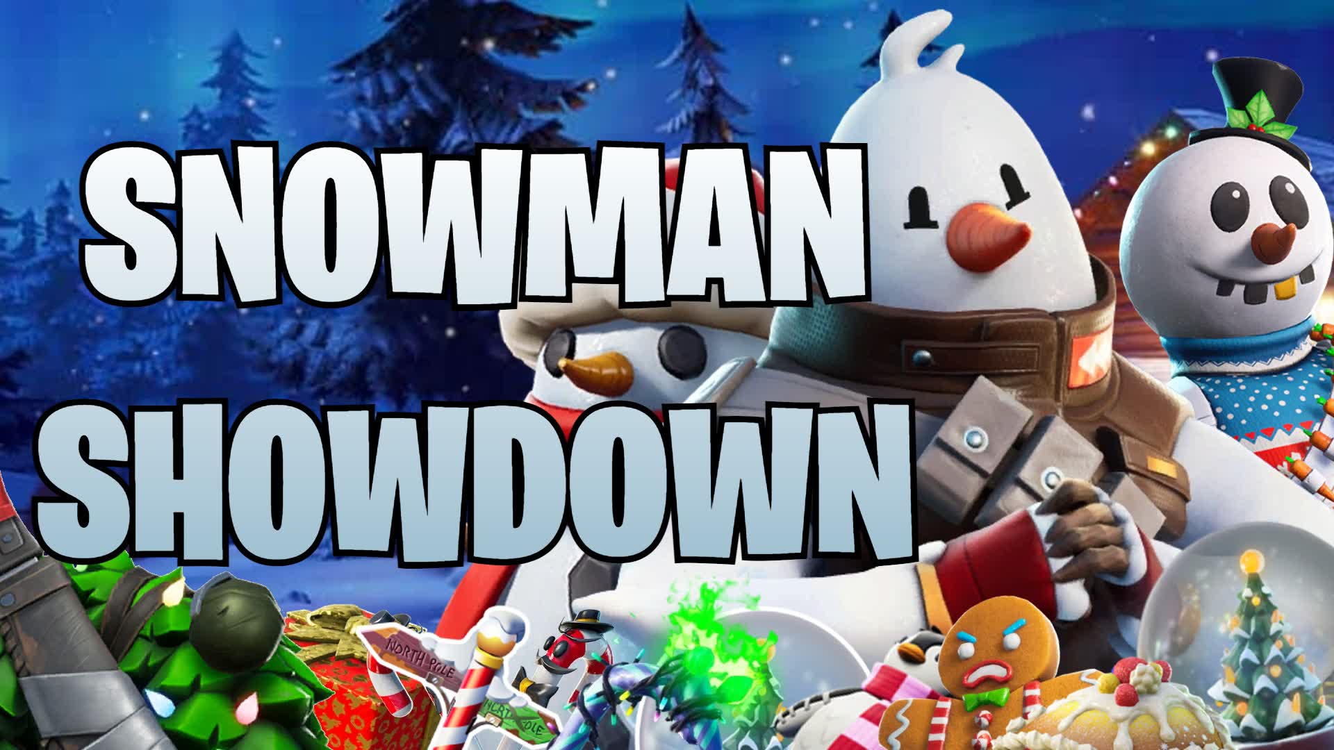☃🔥Snowman Showdown 🎄 [ easonn ] – Fortnite Creative Map Code