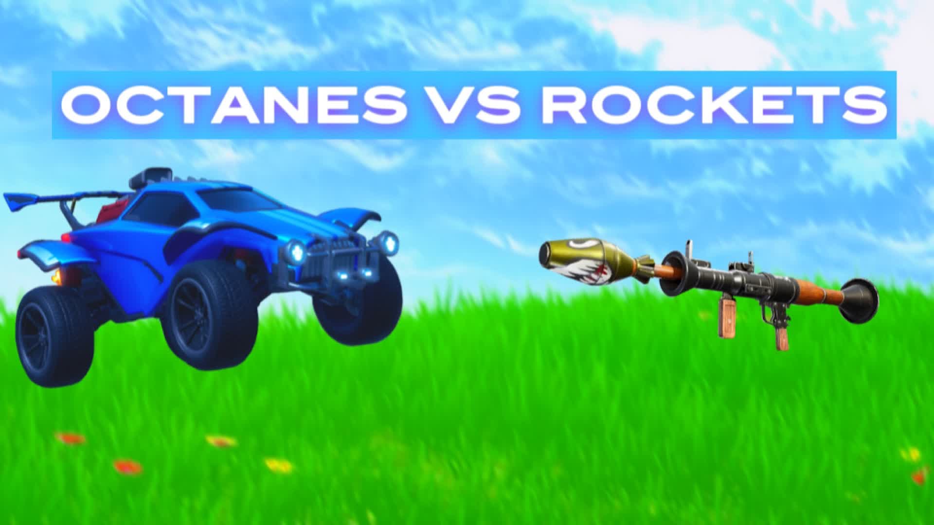 Octanes Vs Rockets [ raz0rarmy ] – Fortnite Creative Map Code