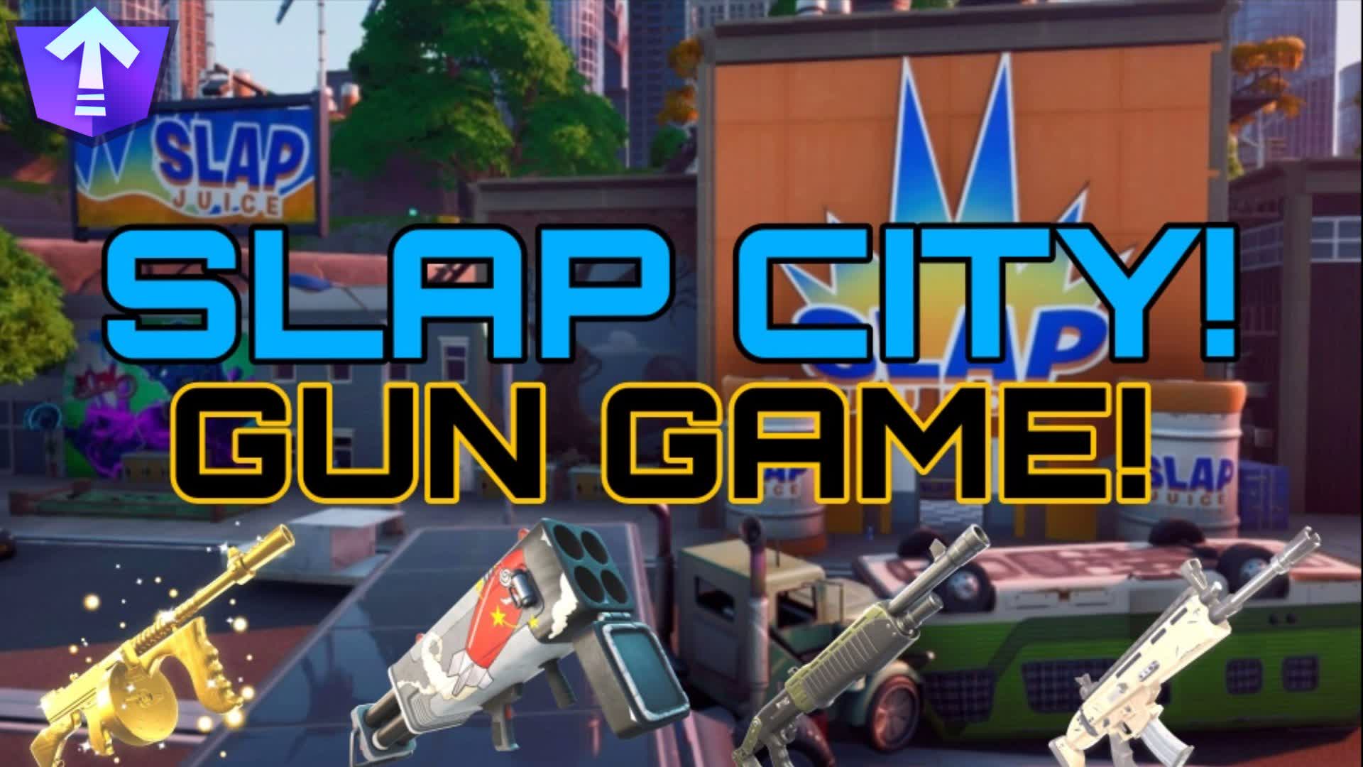 SLAP CITY GUN GAME [ lonejonesyyt ] – Fortnite Creative Map Code