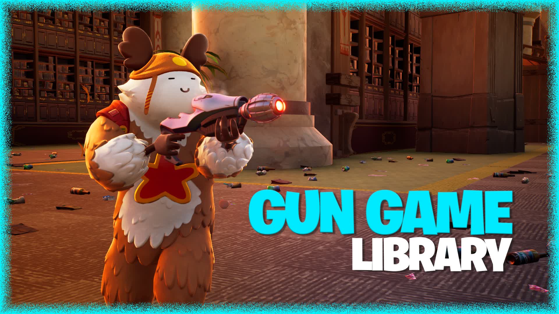 🔫 LIBRARY - Gun Game 🔫 [ gungame ] – Fortnite Creative Map Code