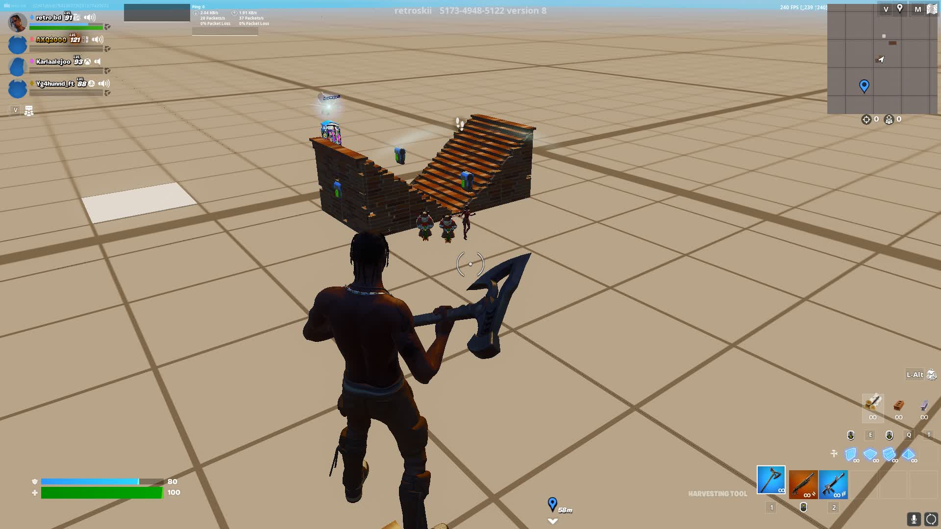 Best 1v1 map ever (axq2000 is a thug [ retroskii ] – Fortnite Creative ...