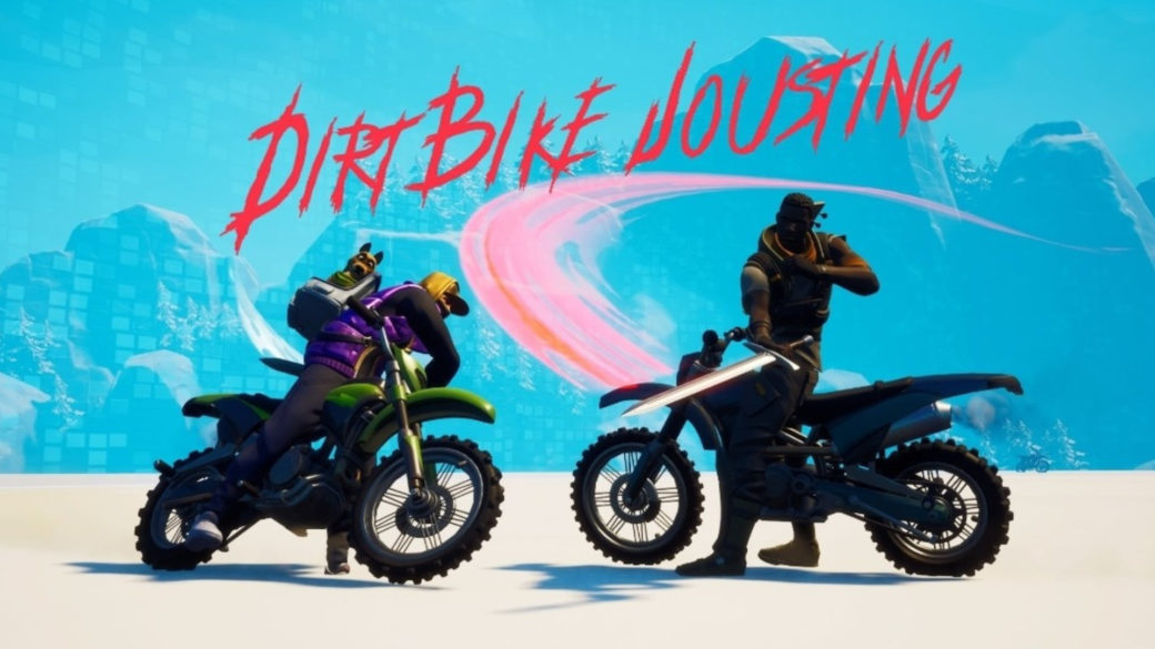Dirtbike Jousting [ platoon ] – Fortnite Creative Map Code