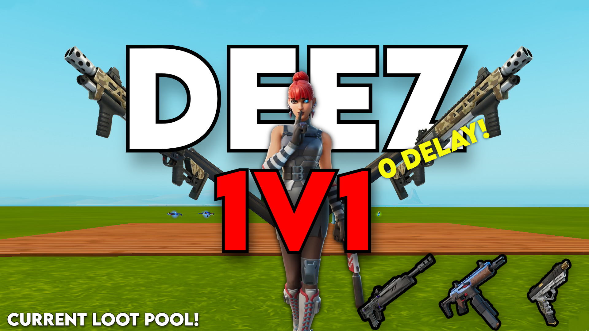 Deez 1V1 0 Delay [ deeznutz ] – Fortnite Creative Map Code