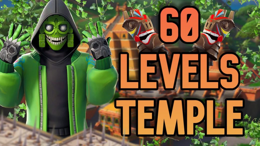 60 LEVELS TEMPLE - DEATHRUN [ esteban_dls ] – Fortnite Creative Map Code