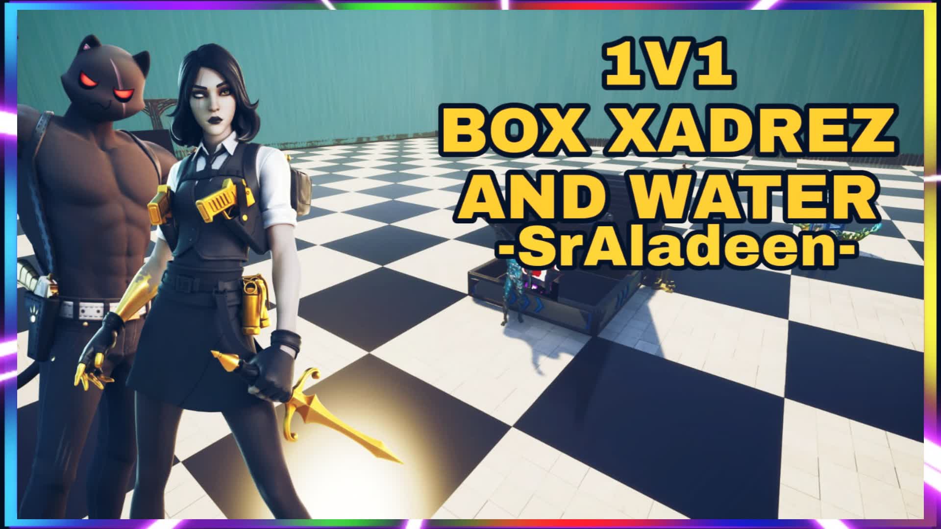 1v1-Box Xadrez And Water | No Delay [ itzm3tralh4 ] – Fortnite Creative ...