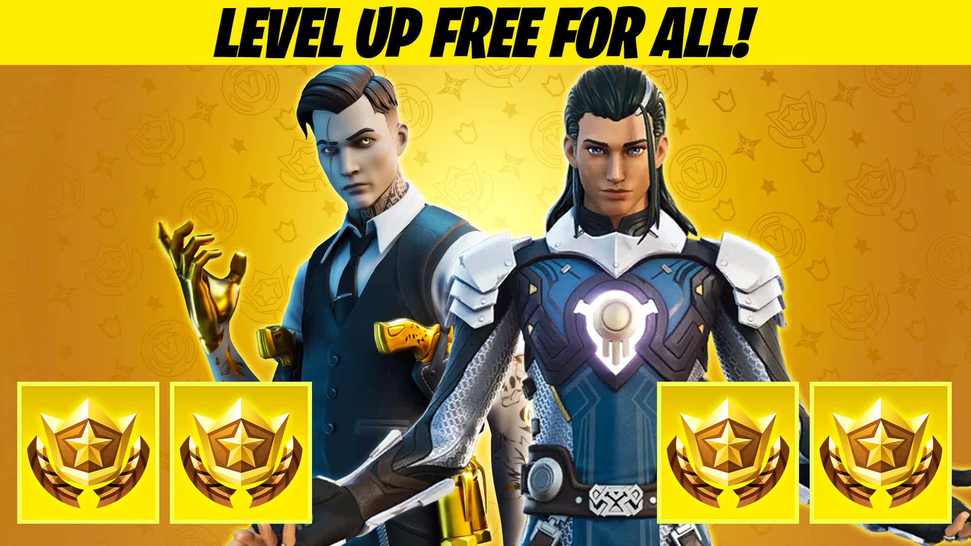 LEVEL UP ⭐ FREE FOR ALL [ iic ] – Fortnite Creative Map Code