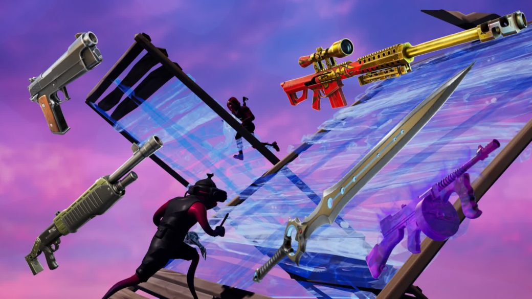 RANDOM WEAPONS BATTLE 2.0 [ caldurrr ] – Fortnite Creative Map Code