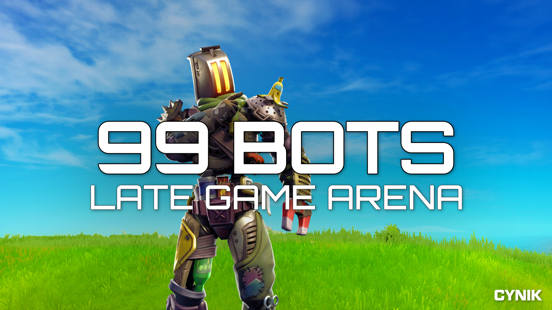 Late Game Arena Solo - 99 BOTS [ cyniktg ] – Fortnite Creative Map Code