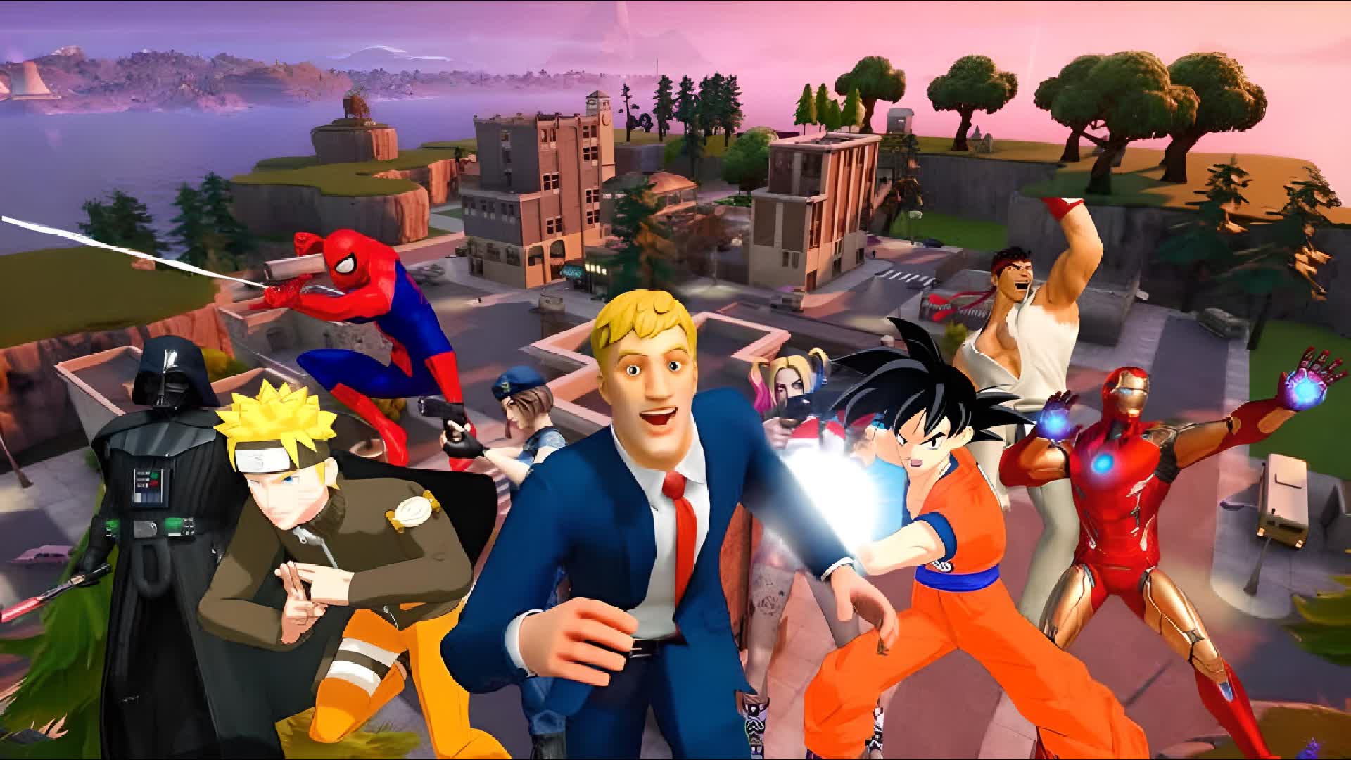 Herois e Vilões X1 Torres Tortas [ her_opi ] – Fortnite Creative Map Code