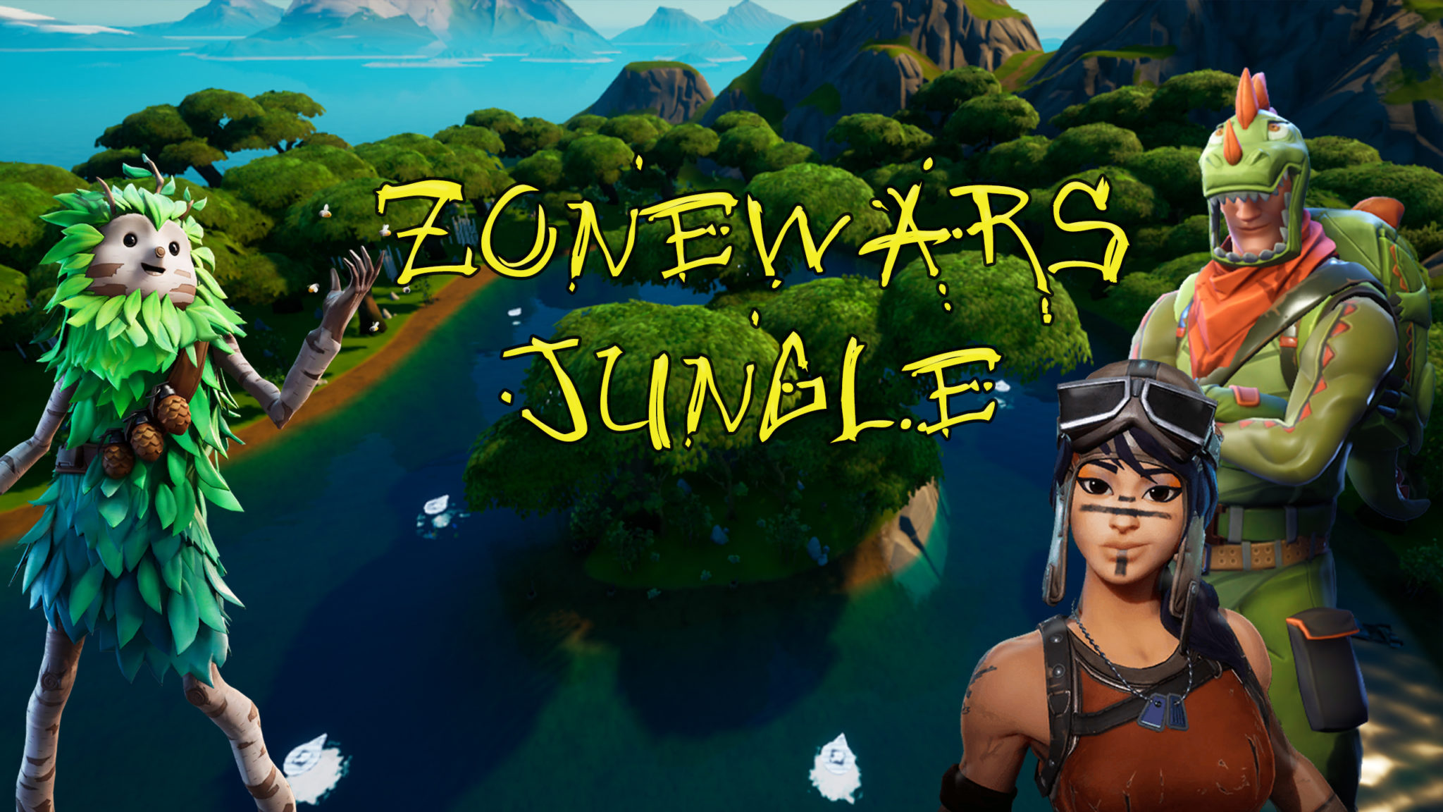 Zonewars Jungle [ darktrouble ] – Fortnite Creative Map Code