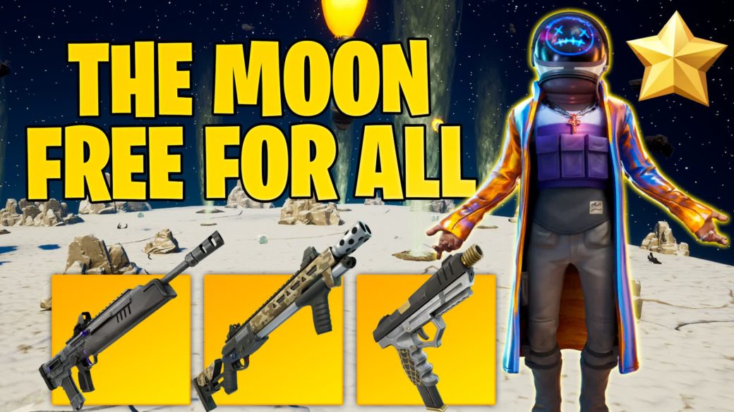 THE MOON 🌘 FREE FOR ALL [ marseck ] – Fortnite Creative Map Code