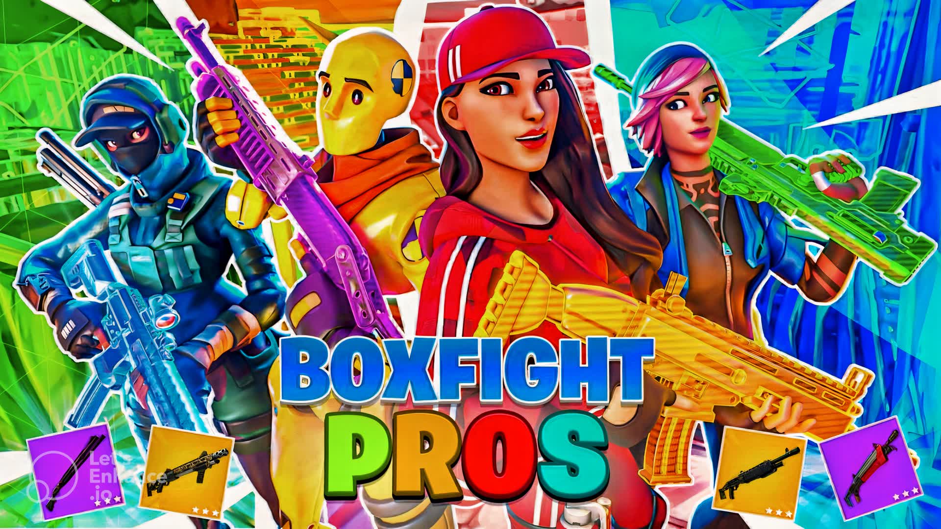 BOX FIGHT PVP 2023 (32 PLAYERS ) 📦💥🏆 [ gx2 ] – Fortnite Creative Map Code