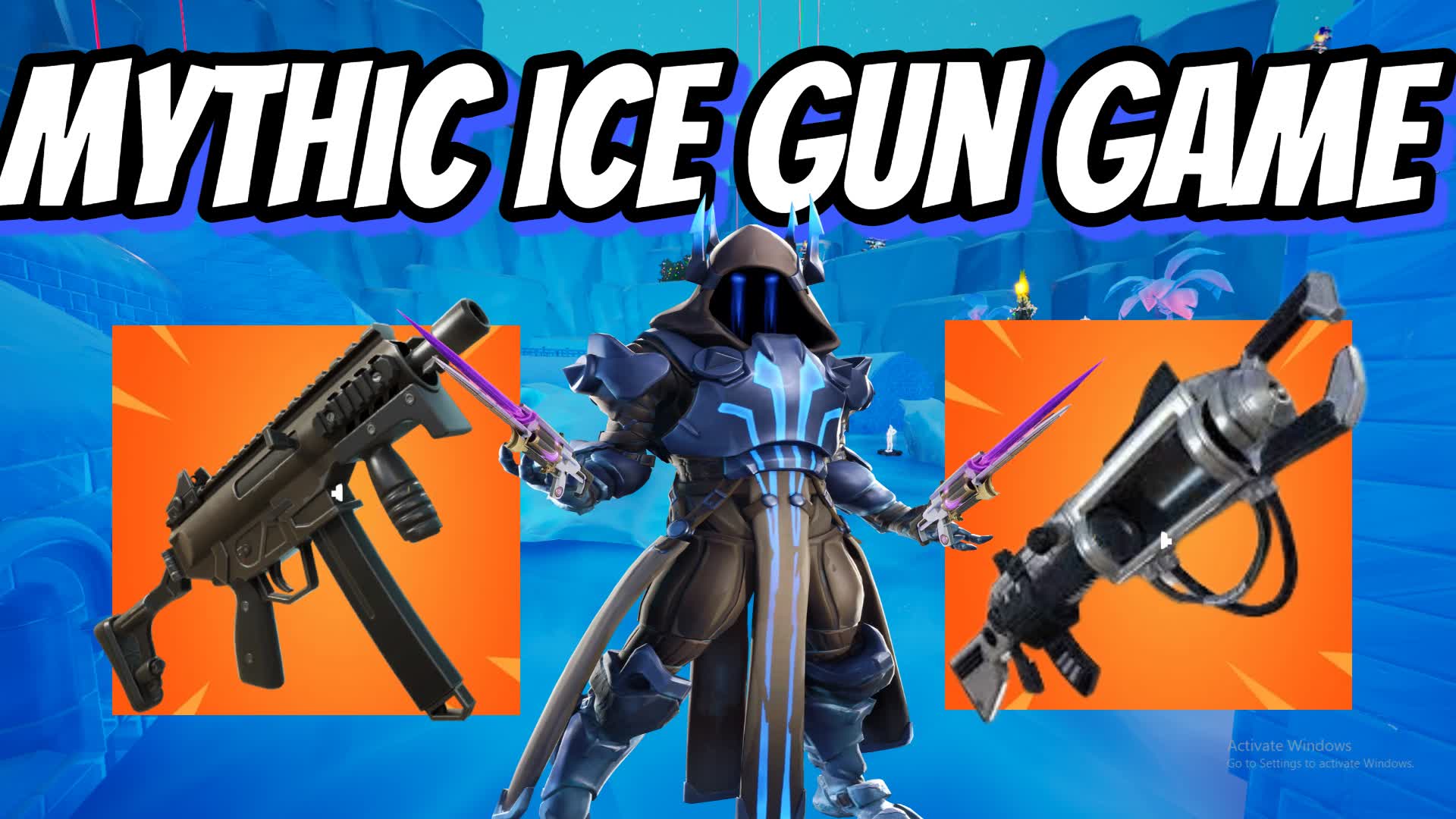 Ice Village MYTHIC gun game [ techfnc ] – Fortnite Creative Map Code