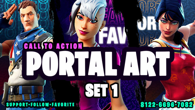 Fortnite Call to Action Portal Art (Set 1) [ teampro ] – Fortnite ...