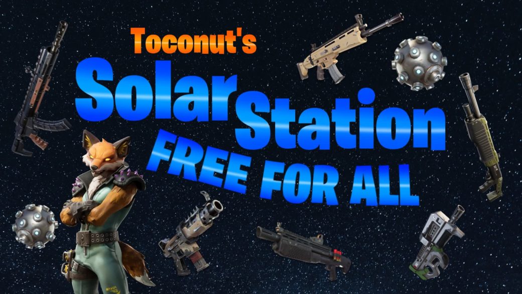 Toconut's Solar Station FFA [ toconut_ ] – Fortnite Creative Map Code
