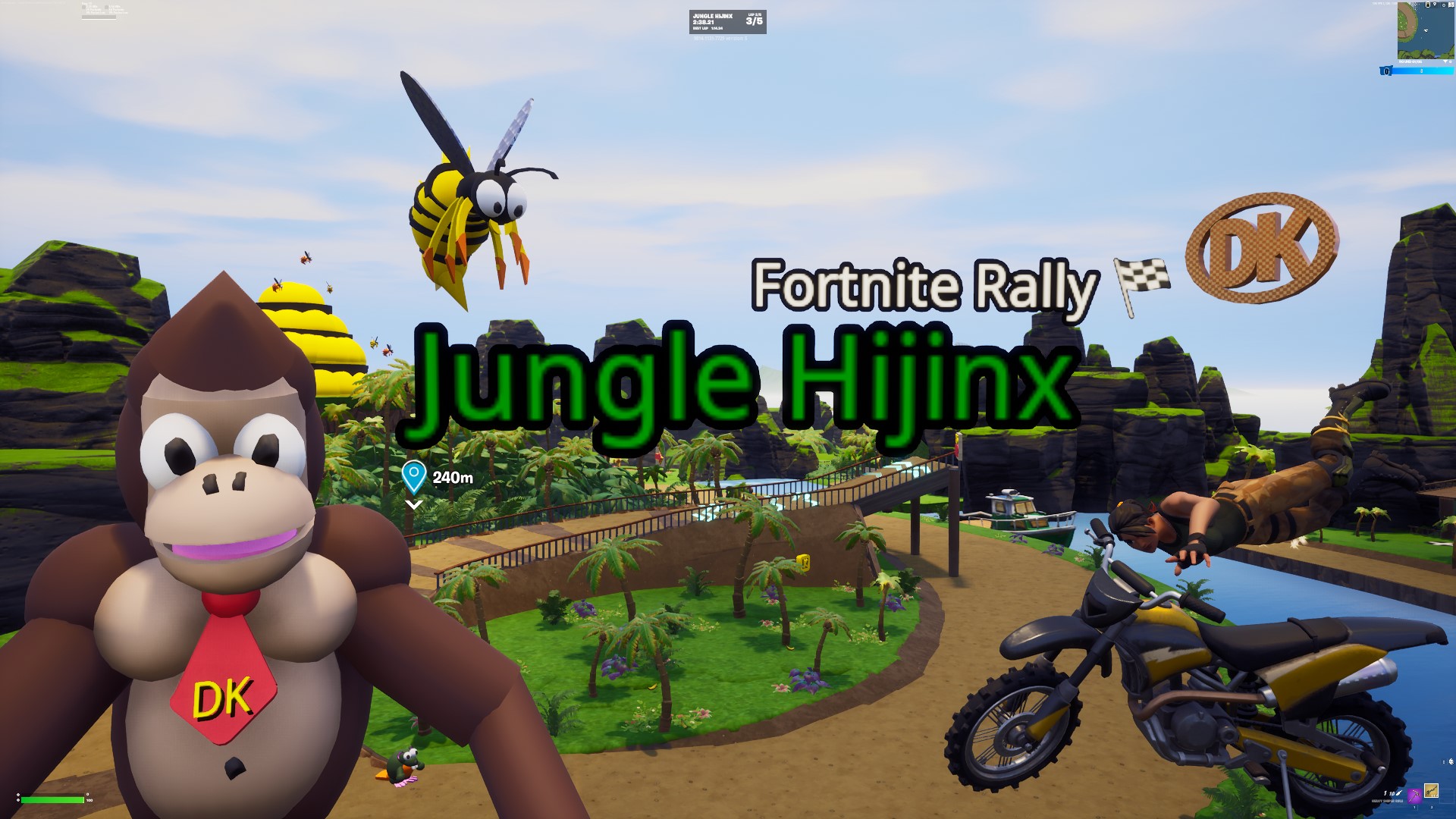 👑KY👑 Fortnite Rally🏁 Jungle Hijinx [ xxkingyoshi ] – Fortnite Creative ...