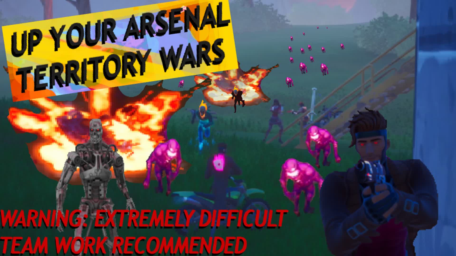 Up Your Arsenal -- Territory Wars [ bleazed_1 ] – Fortnite Creative Map ...