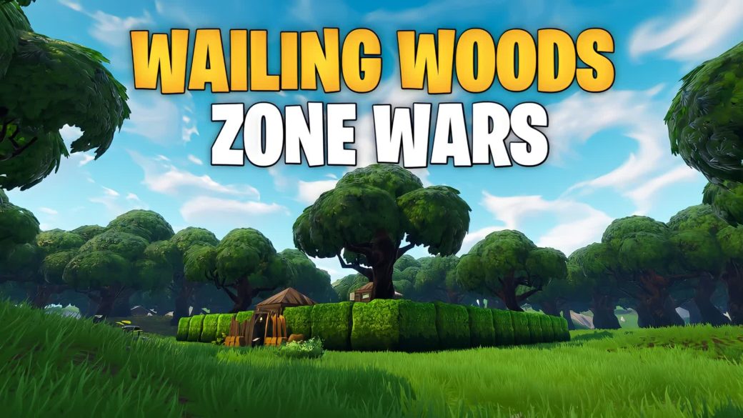 Wailing Woods Zone Wars [ nostalgiafocus ] – Fortnite Creative Map Code