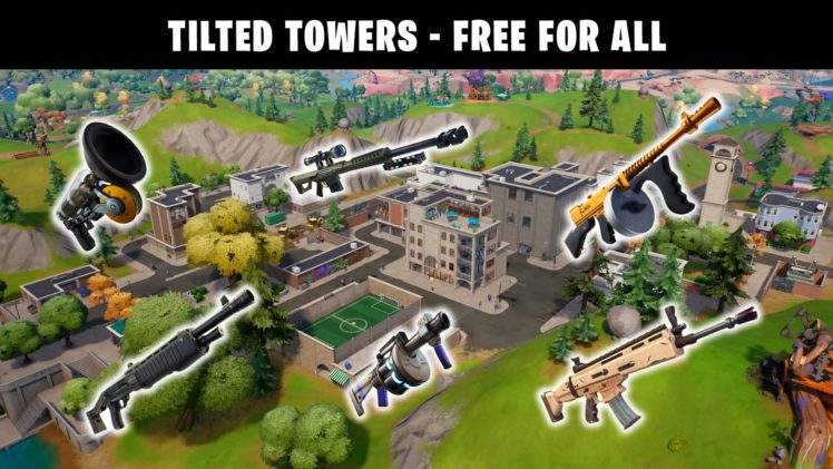 Tilted Towers Realistic PvP [ yngmost3r ] – Fortnite Creative Map Code