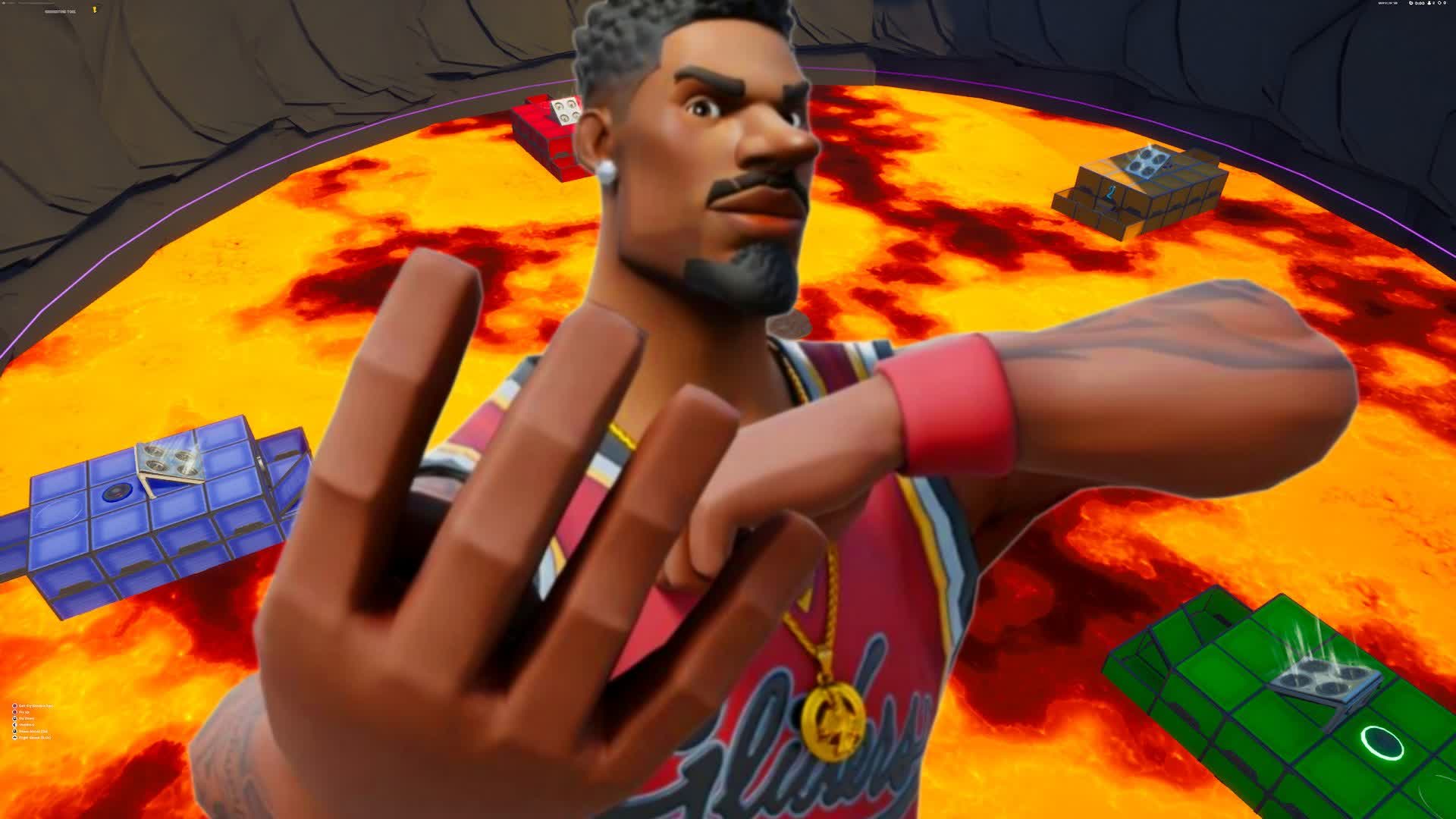NATHANIEL B GO GOATED 4V4V4V4 (LAVA) [ bed ] – Fortnite Creative Map Code