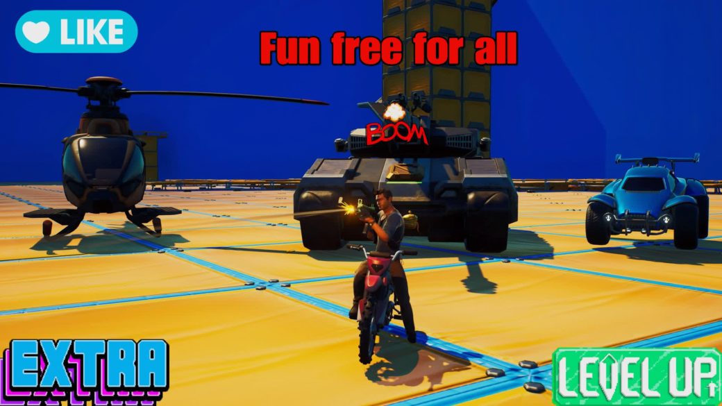 Fun free for all [ alex2300 ] – Fortnite Creative Map Code
