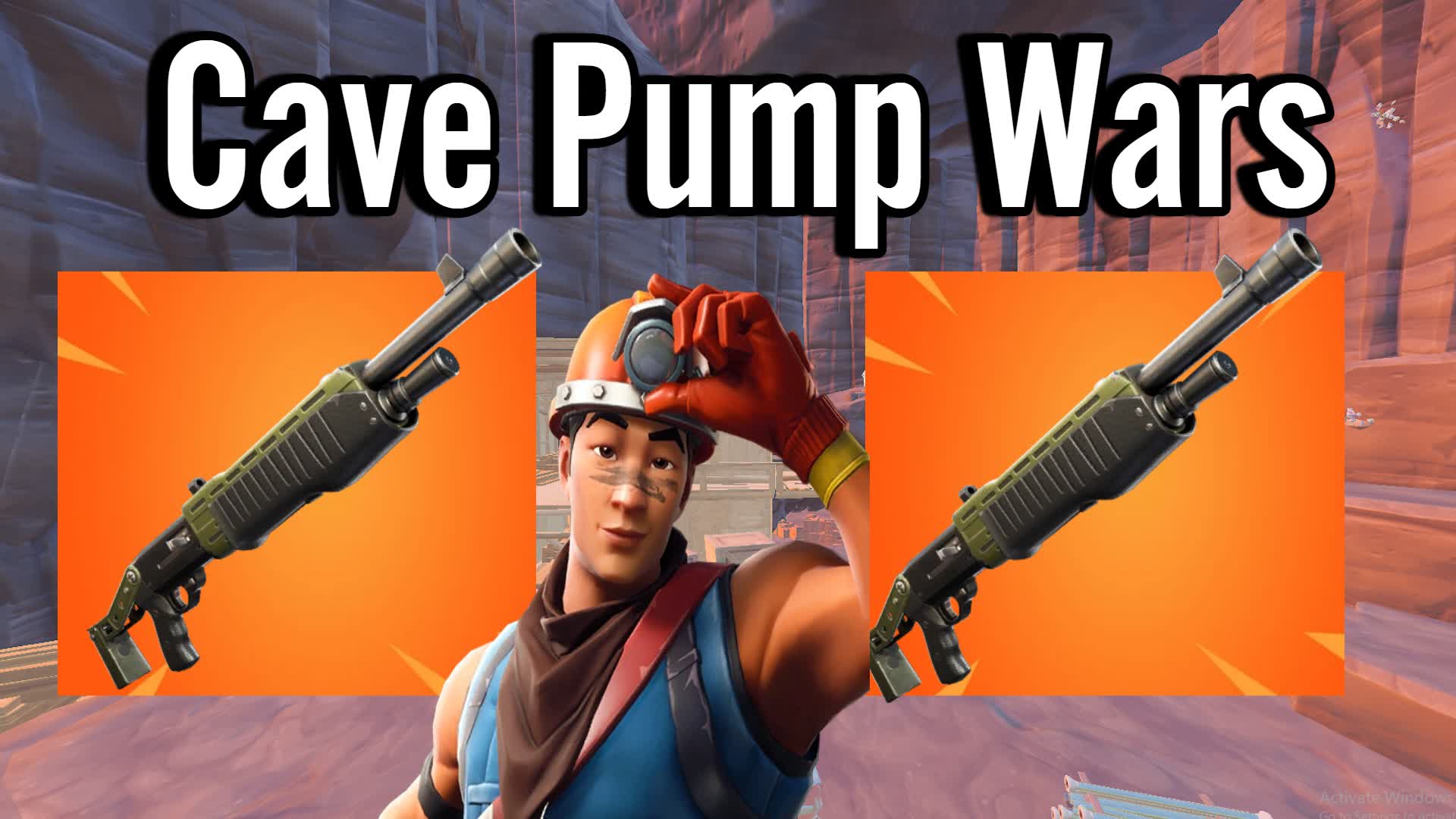 CAVE PUMP WARS [ techfnc ] – Fortnite Creative Map Code