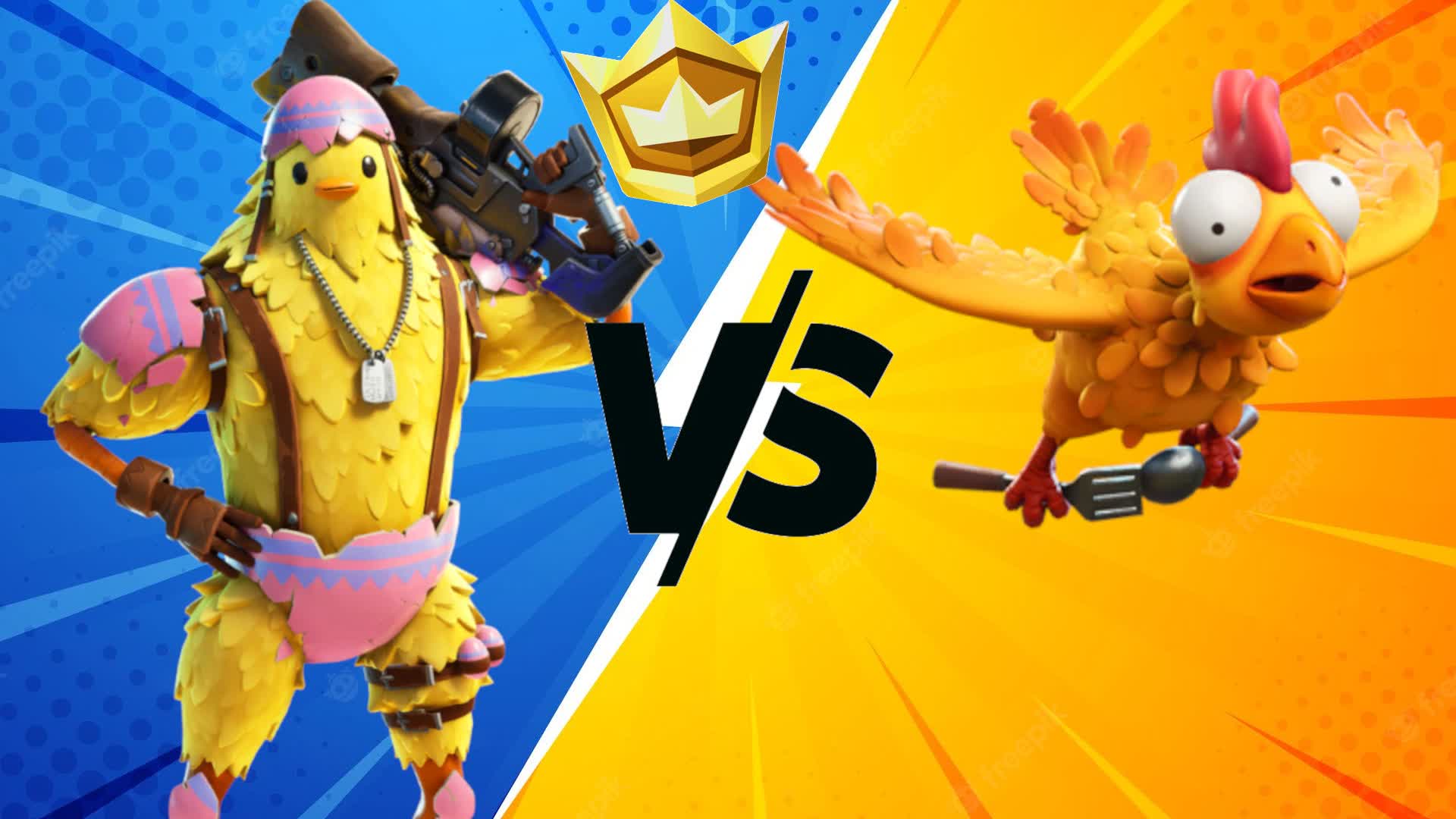 🐧BIGGEST BIRD🔴VS🔵CRAZY BIRD🐣 [ btl_xd ] – Fortnite Creative Map Code
