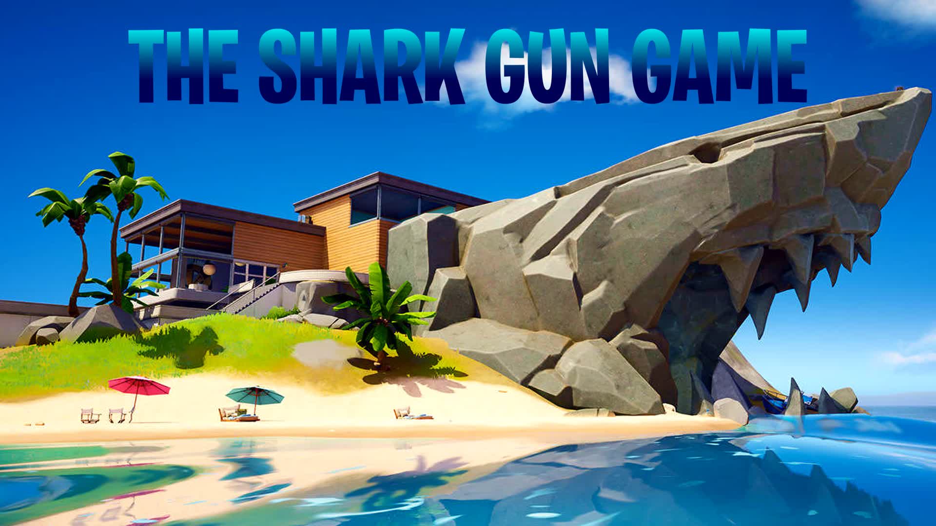 The Shark Gun Game [ fida ] – Fortnite Creative Map Code